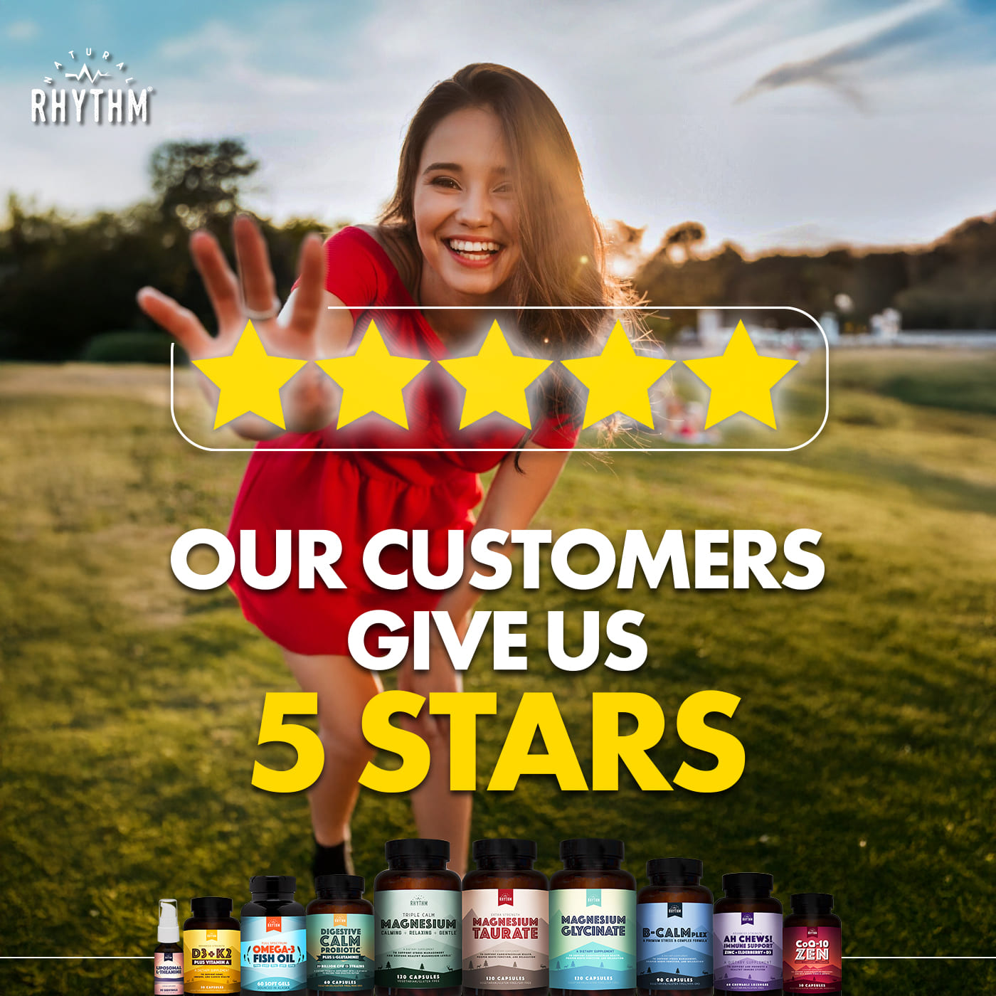 Natural Rhythm Nutrition -Premium Supplements to Help you Fight Stress