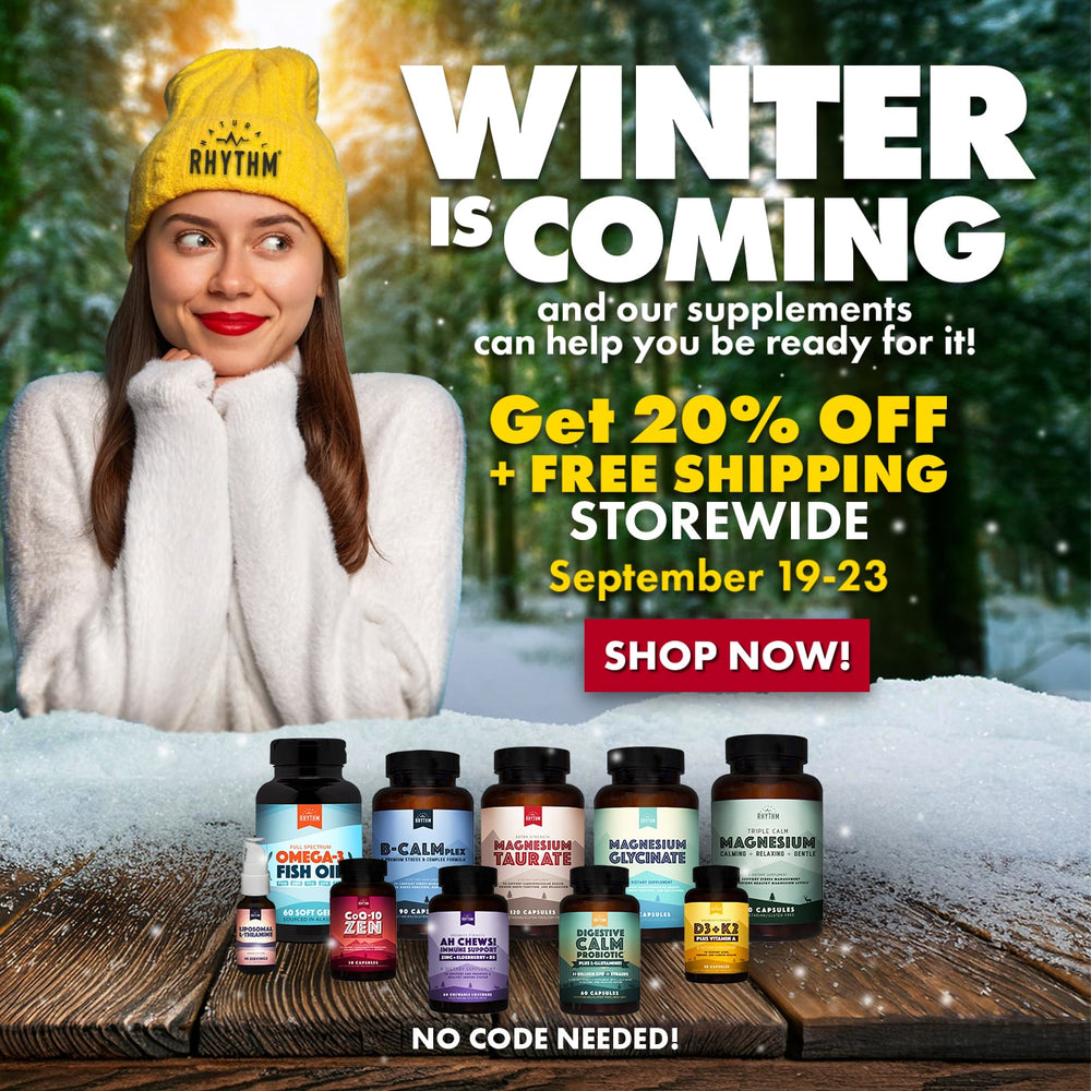 Natural Rhythm Nutrition -Premium Supplements to Help you Fight Stress