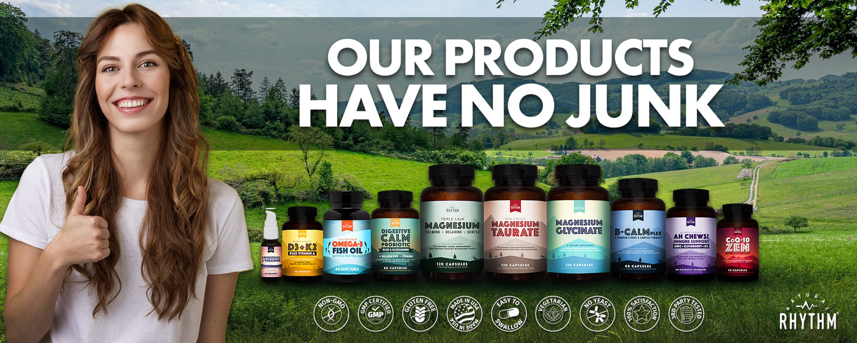 Natural Rhythm Nutrition -Premium Supplements to Help you Fight Stress