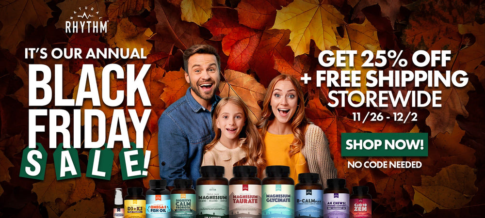 Natural Rhythm Nutrition -Premium Supplements to Help you Fight Stress