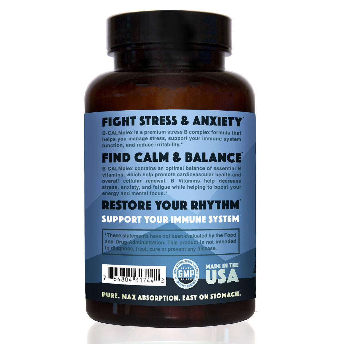 B-CALMplex - Vitamin B Complex for Stress & Anxiety Support – Natural ...