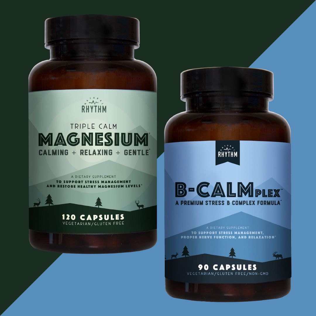 Bundle Triple Calm Magnesium + B-CALMplex - Vitamin B – Natural Rhythm ...